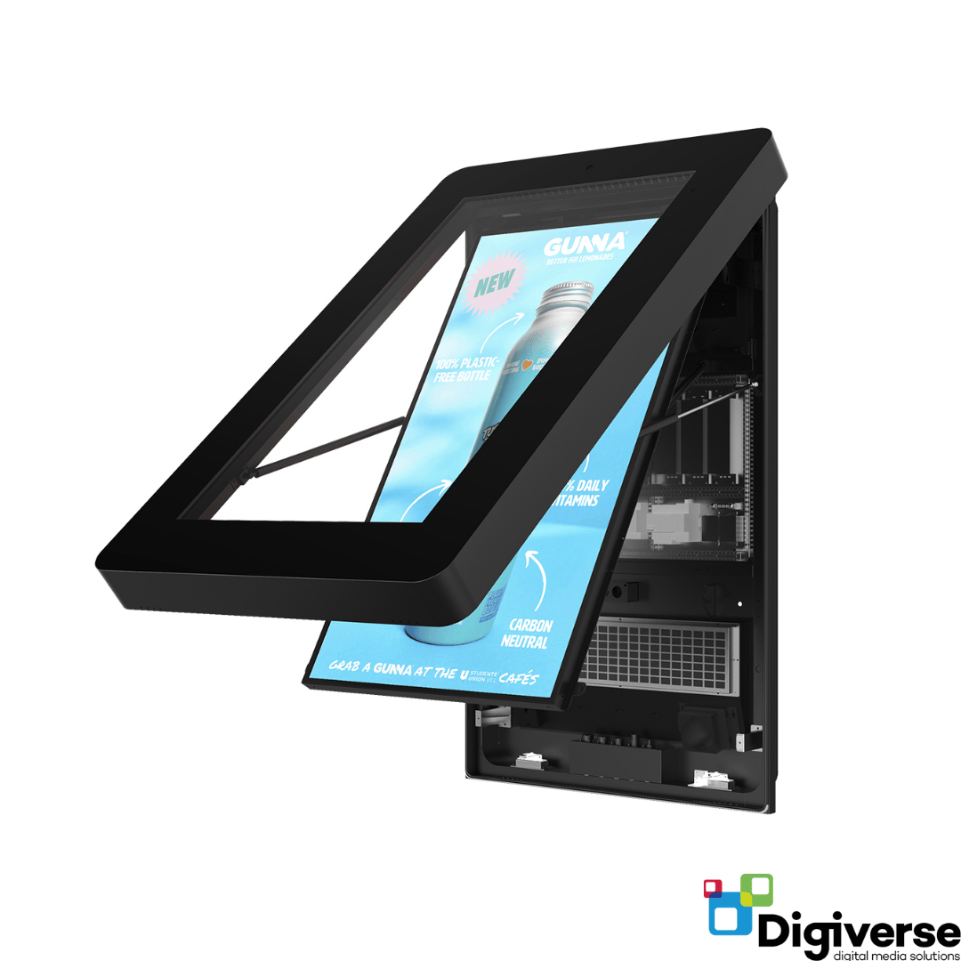 **NEW** 55" Portrait 4K Elite Outdoor Advertising Displays - Digiverse