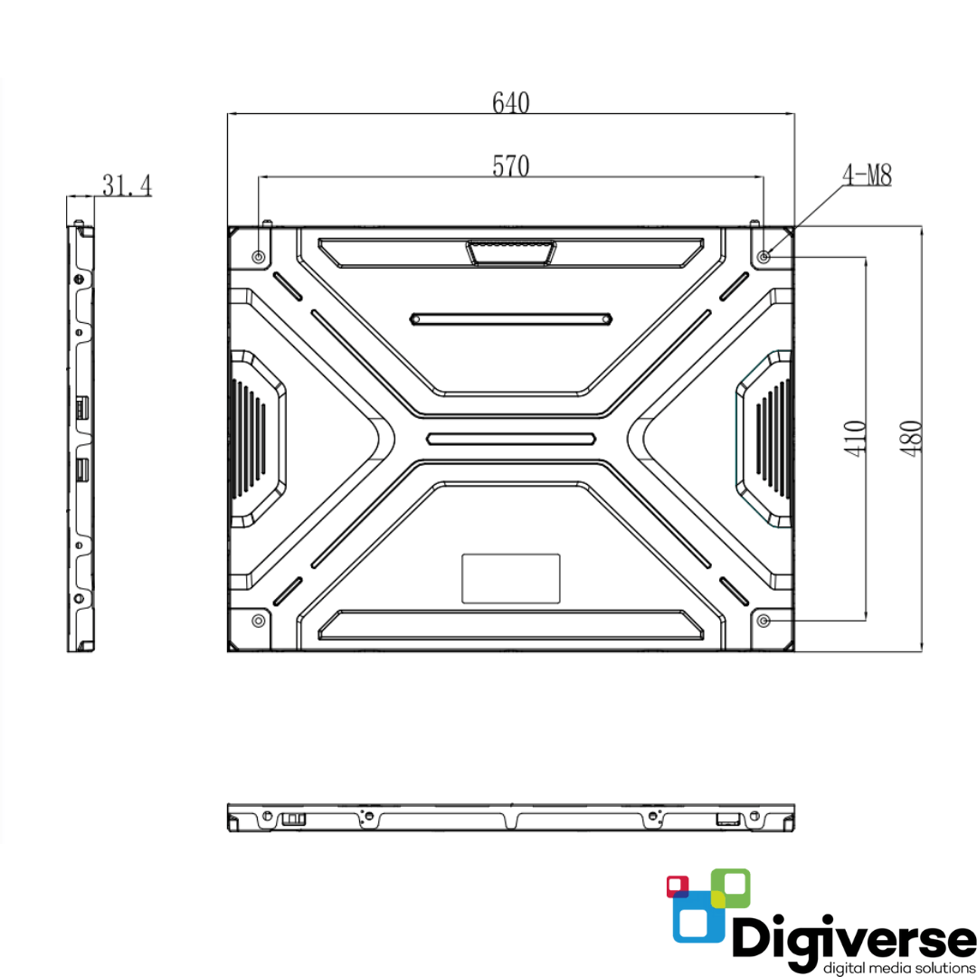 P1.8 Indoor DV-LED Display (Modular) - Digiverse
